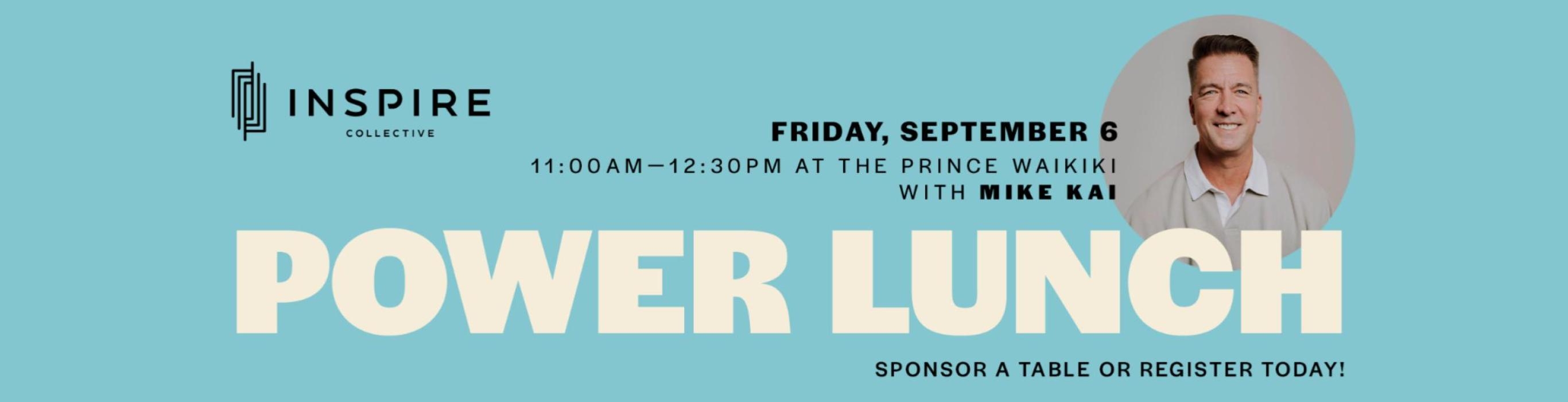 Inspire Collective Power Lunch for Marketplace Leaders in Honolulu, HI ...