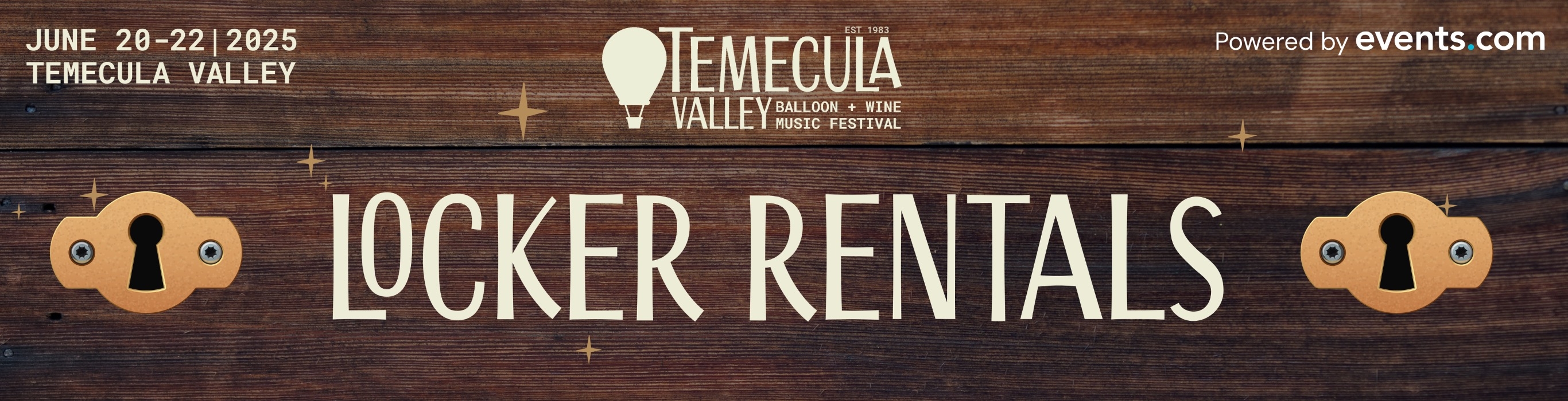Temecula Valley Balloon & Wine Festival - Locker Rentals in Winchester ...